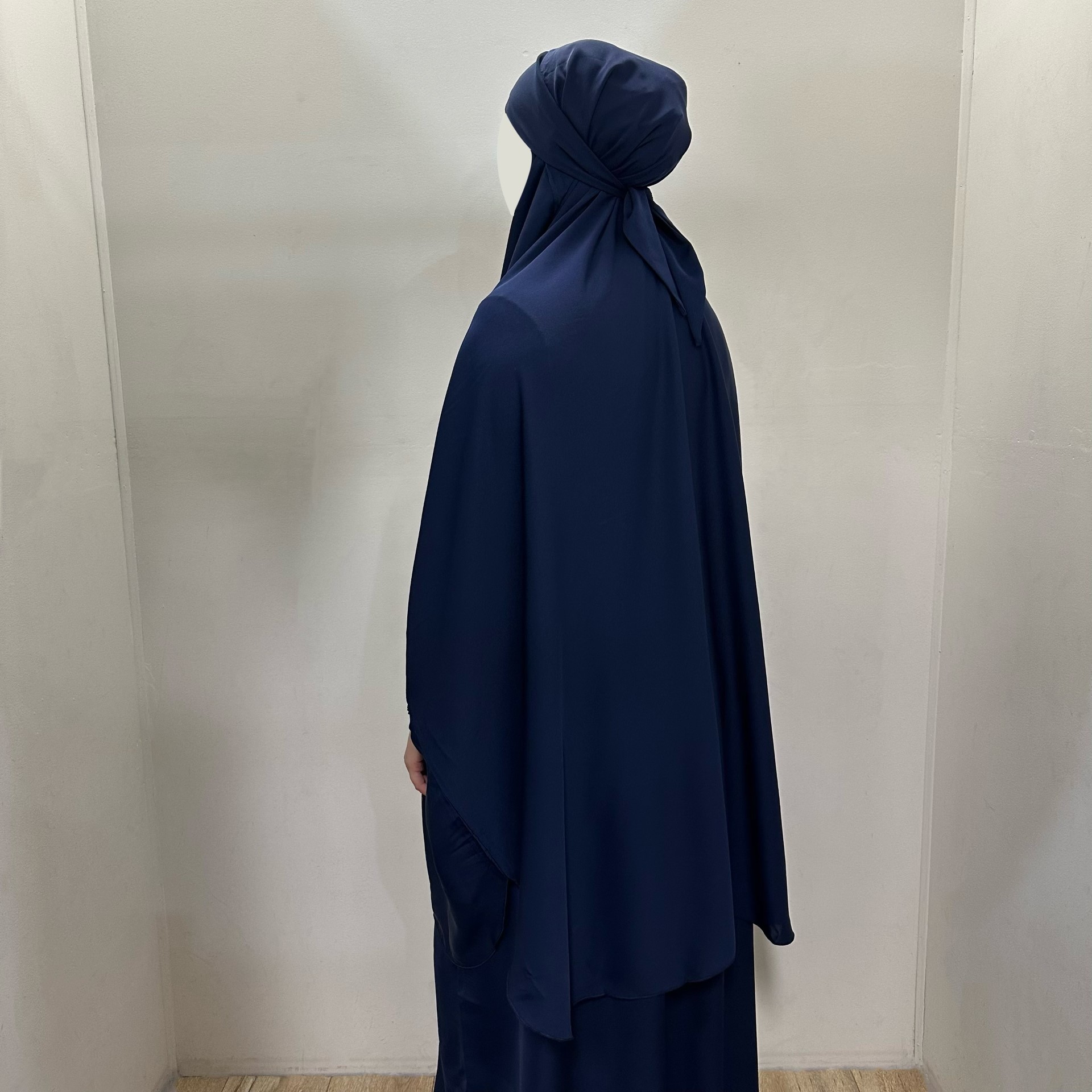 3pc Jilbab with Niqab – Navy | IBC Shopping
